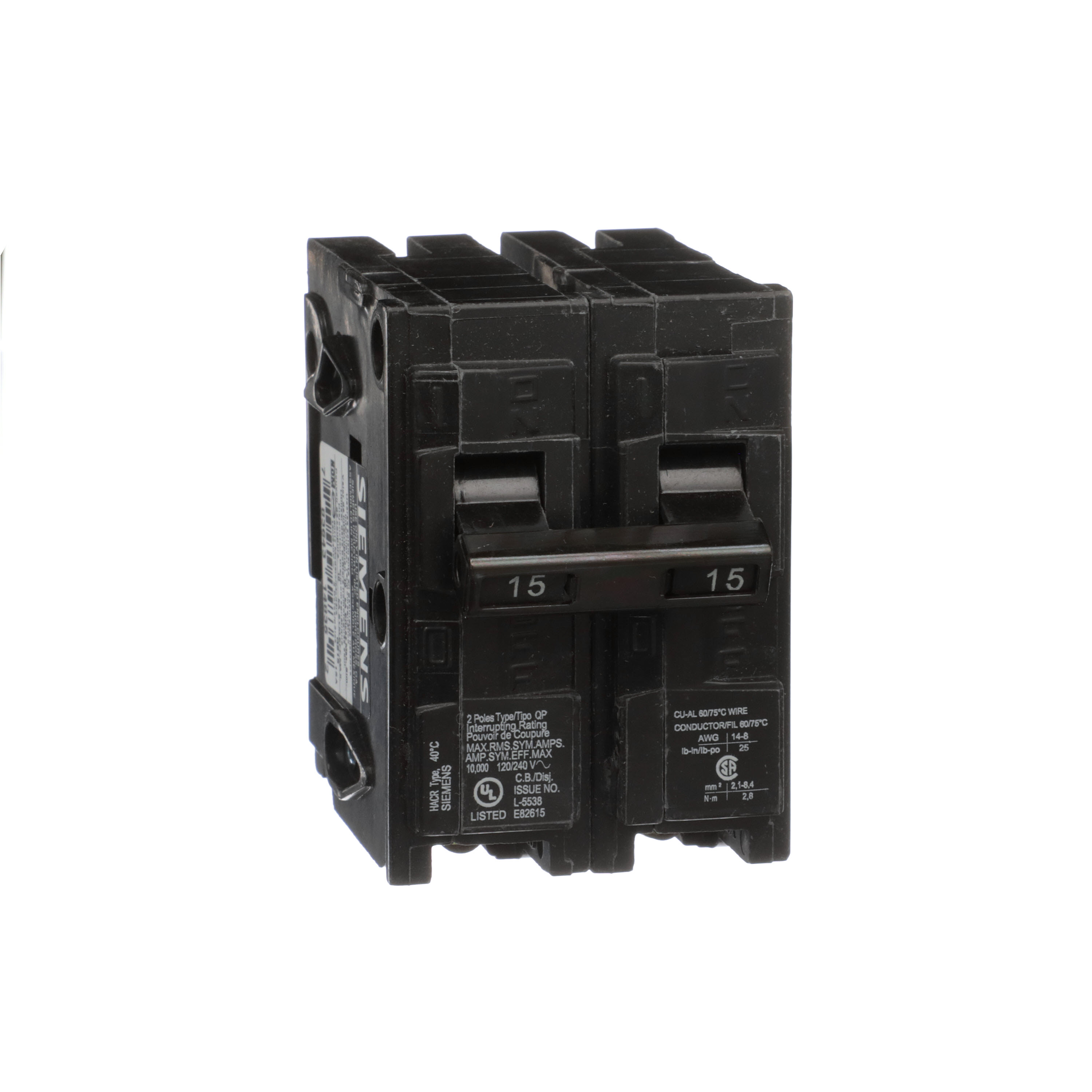 Q215 Molded Case Circuit Breaker by ITE SIEMENS